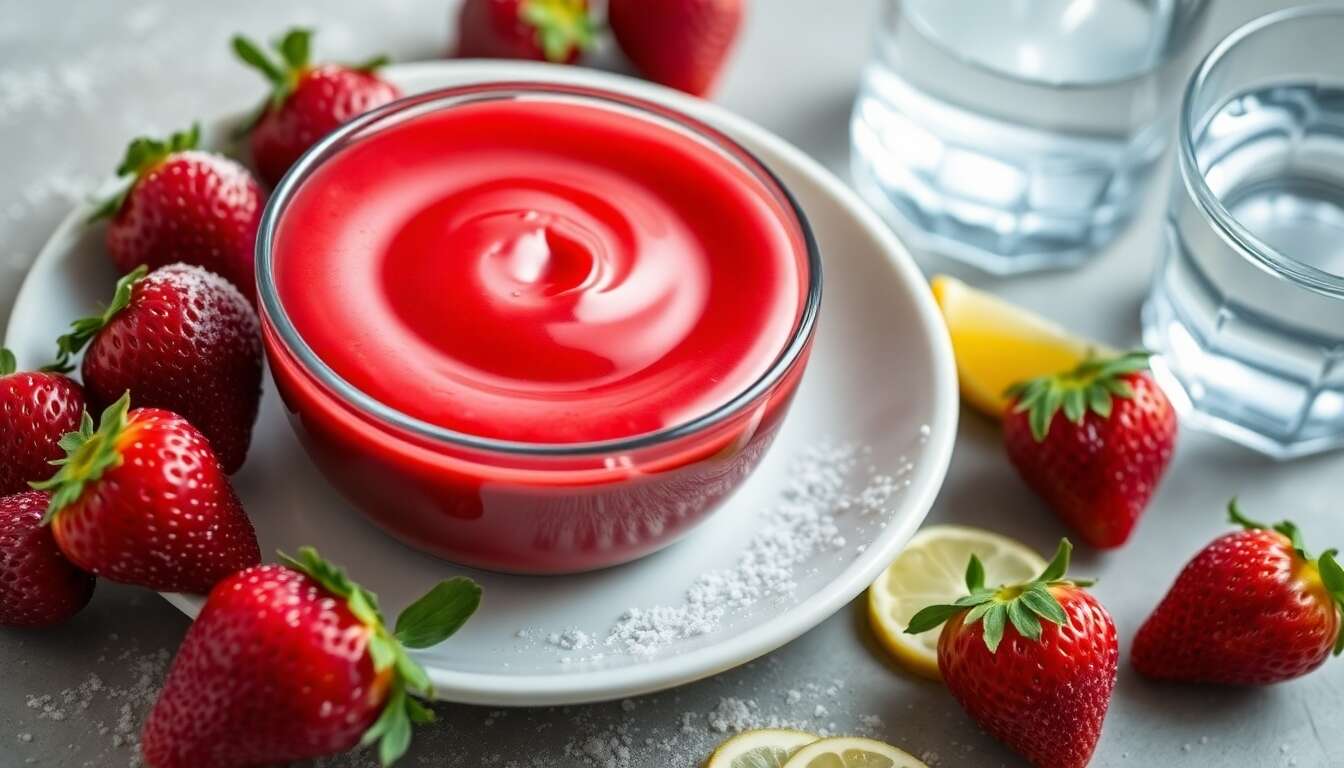 Recette de coulis de fraises maison au Thermomix