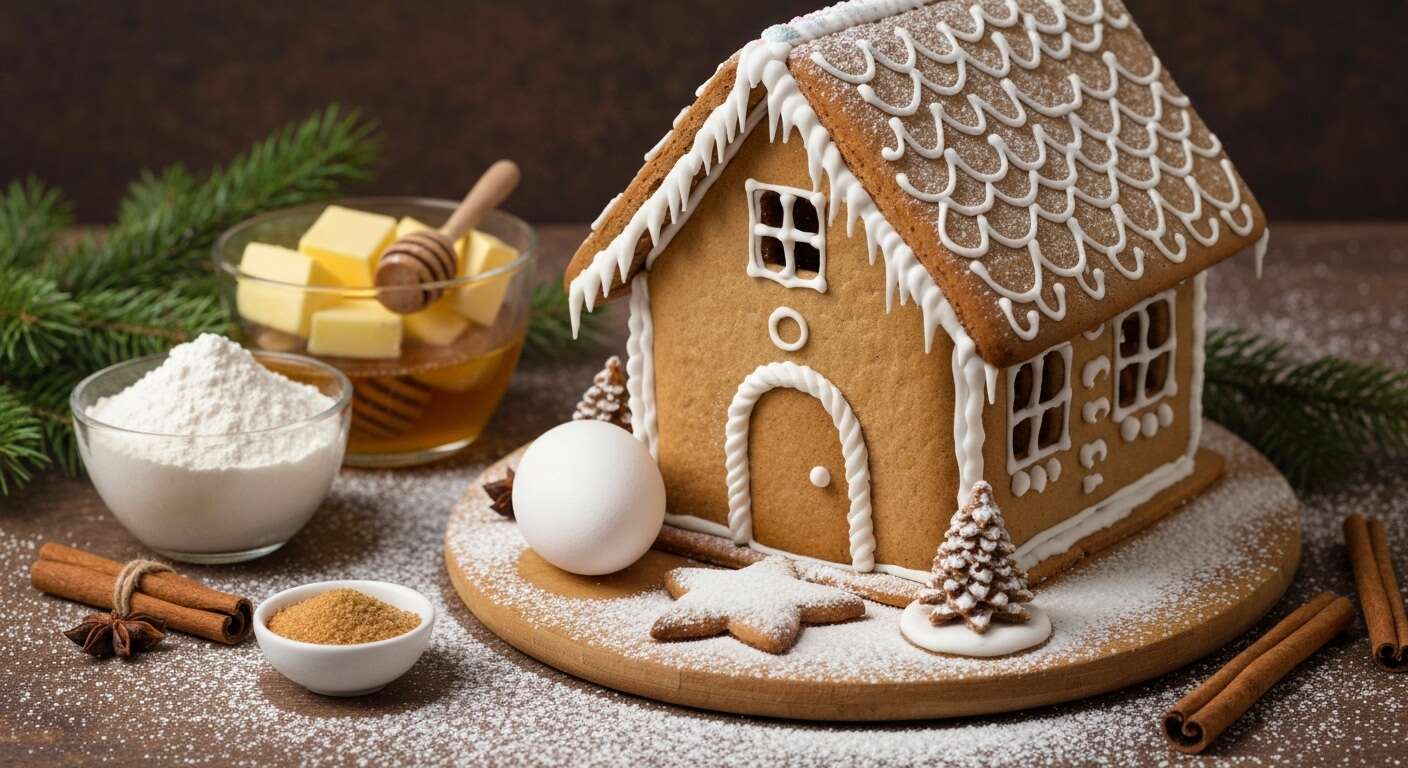Maison de Noël en pain d'épices : recette et astuces
