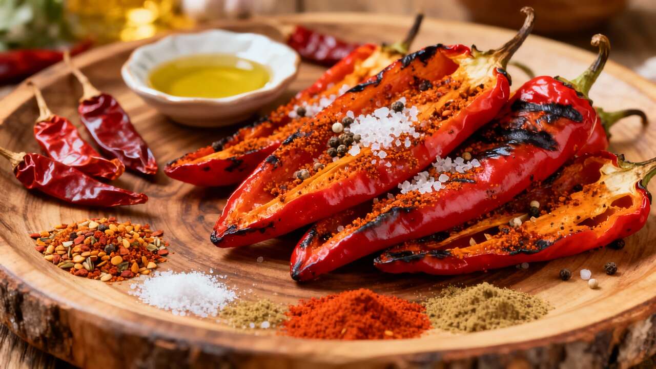 Poivrons grillés aux épices mexicaines : recette savoureuse