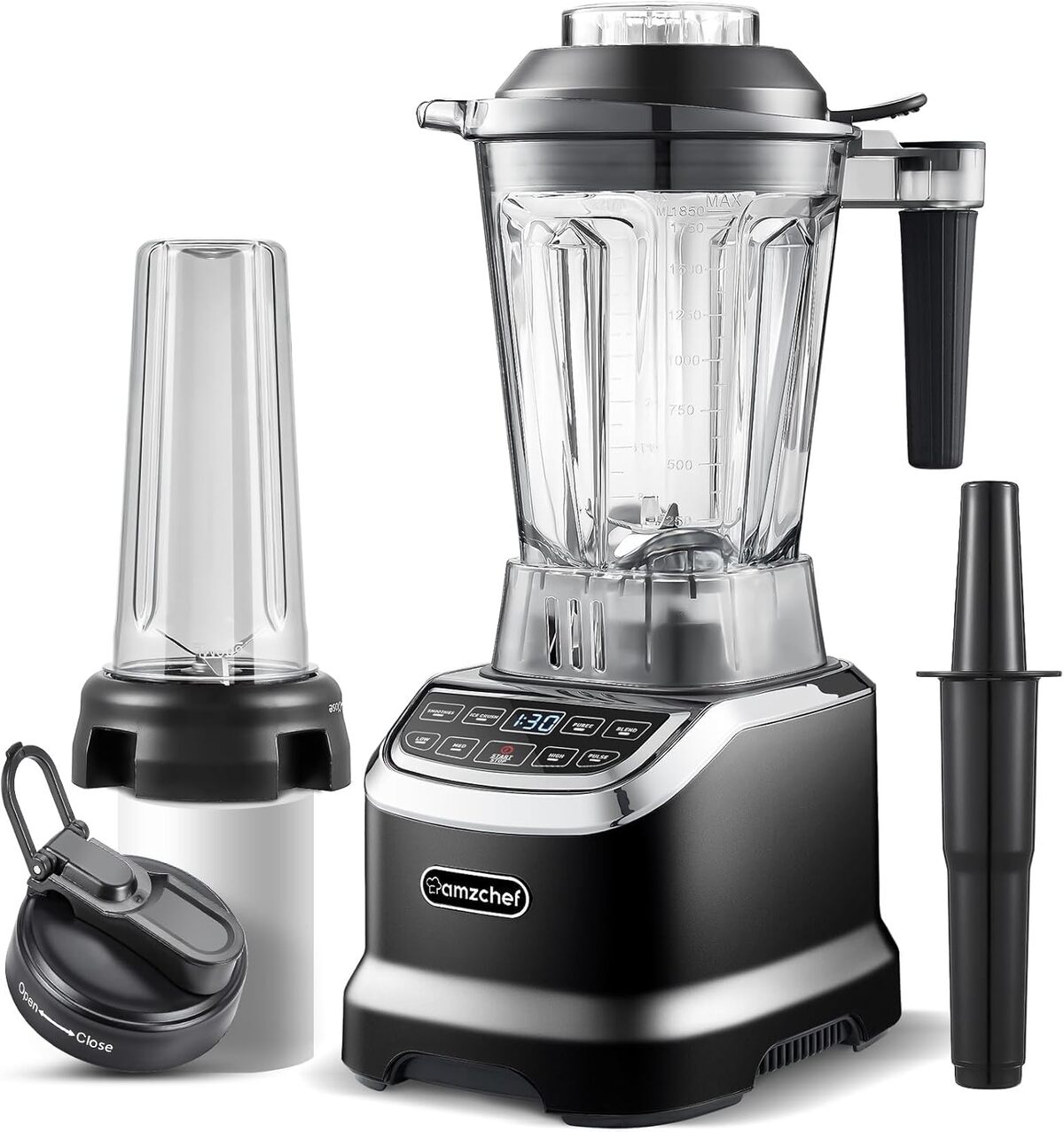 Test : blender AMZCHEF 2000w 6 lames 3D