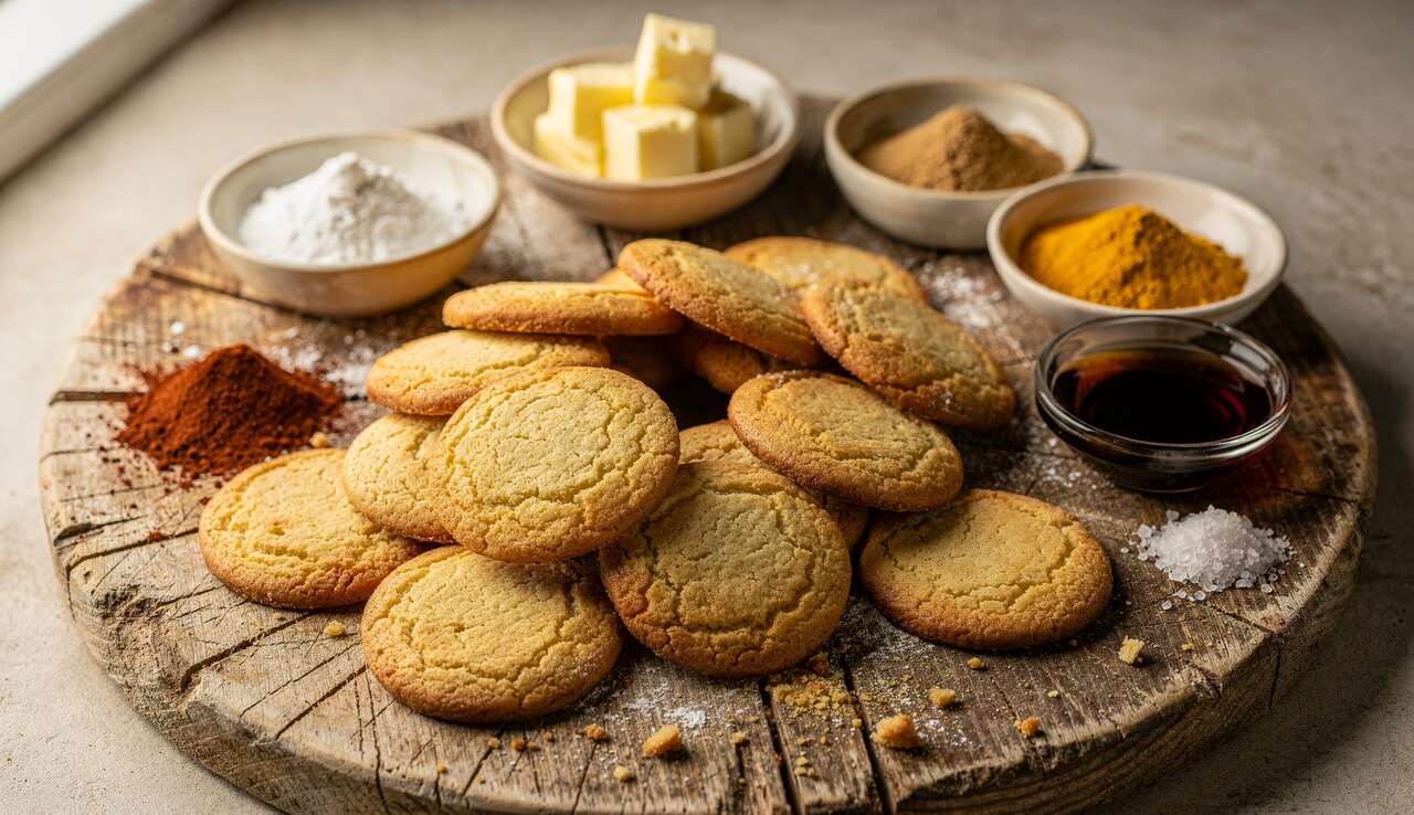 Recette de sablés au Golden Latte : délice Doré
